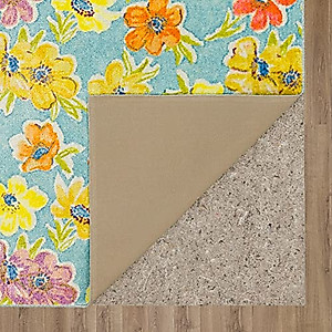 Mohawk Home Scatter Blooms Blue 3' x 5' Area Rug