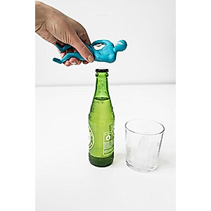 Kikkerland Luchador Bottle Opener, Colors may vary and Styles