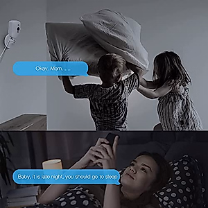 Home Security Cameras 4pcs with 1080P Night Vision Sound/Motion Detect, Indoor Cameras with Phone app, Surveillance IP Cameras Work with Alexa, 2 Way Talk Live Video for Baby Monitor/Pet/Kids