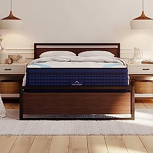 Dream Cloud Premier 14" King Mattress - Luxury Hybrid Memory Foam - 365 Night Trial - 7 Premium Pressure-Relieving Layers - Forever Warranty - CertiPUR-US Certified