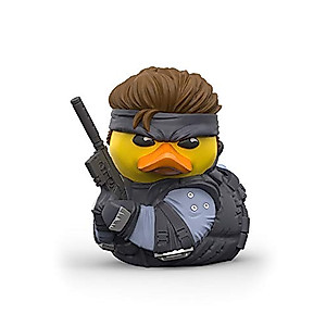 TUBBZ Solid Snake Collectible Rubber Duck Vinyl Figure – Official Metal Gear Solid Merchandise – Action PC & Video Games