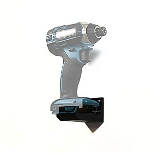 Spartan Mount for Makita 18V Tool | Wall Display Hook Holder | Power Tool Storage | Blog DIY Craft Room | All Types | Strong Low Profile Bracket | Convenient Easy Access Garage Organization