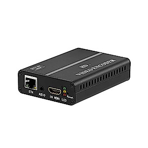 HaiweiTech H8110 H.264 HDMI to SRT RTMP Encoder Support SRT RTMP RTSP RTMPS HLS HTTP UDP Multicast Unicast for IPTV, Live Stream Broadcast Supports YouTube, Facebook RTMPS, Wowza, Twitch etc