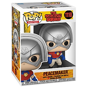 Suicide Squad - Peacemaker Funko Pop! Vinyl Figure (Bundled with Compatible Pop Box Protector Case), Multicolored, 3.75 inches