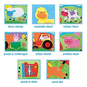 Galt Toys, Playnest - Farm, Baby Activity Center & Floor Seat, Ages 0 Months Plus