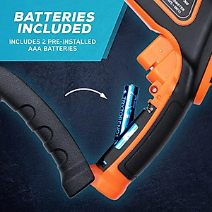 KIZEN Infrared Thermometer Gun (LaserPro LP300) - Handheld Heat Temperature Gun for Cooking, Pizza Oven, Grill & Engine - Laser Surface Temp Reader -58F to 1112F - NOT for Humans