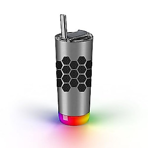 Grips Tape Stickers Compatible with Razer/G Pro Mouse,Hidrate Spark/Ember Bottle,PS5/PS4/Xbox Controller Hexagon Decal Sticker Anti-Slip Pad Multi Purpose Cool DIY Adhesive Strips (Silicone)