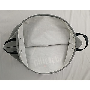 KUNRO Large Storage Basket Toy Box Bin Laundry Bag Foldable Hamper Clothes Kids Gift Organizer Chest Waterproof Coating Organizer Dorm Nursery Home (Beauty unicorn)