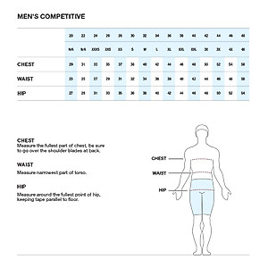 Speedo Men's Swimsuit Jammer Endurance+ Splice Team Colors