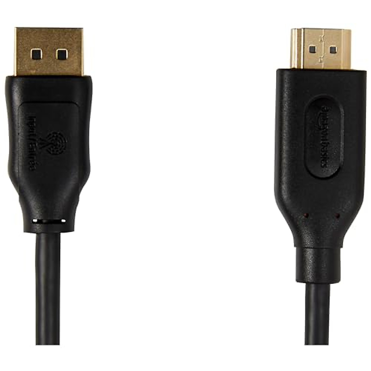 Amazon Basics DisplayPort to HDMI Display Cable, Uni-Directional, 4k@30Hz, 1920x1200, 1080p, Gold-Plated Plugs, 10 Foot, Black