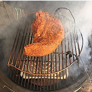 Aura outdoor products Stack Rack Grill Extender for Big Green Egg, Kamado Joe, Vision Grills and More!