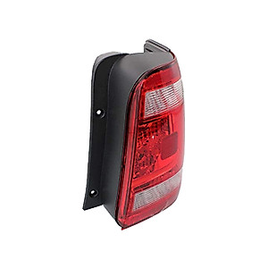Evan Fischer Passenger Side Tail Light Lens and Housing Compatible with 2008-2012 Ford Escape