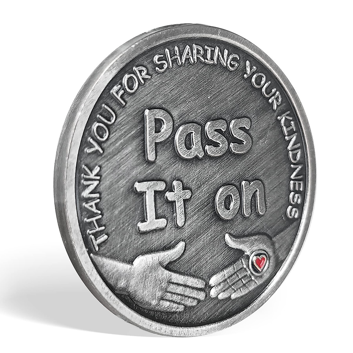 5 Pcs Rainbow Kindness Token Appreciation Coin Pass It on Gift