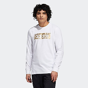 adidas Liquid Foil Long Sleeve Tee White 2XL