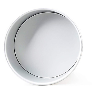 Tosnail 2 Pack 8-Inch Aluminum Round Cake Pan with Removable Bottom