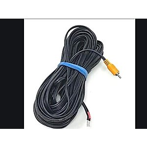 BOSE SPEAKER CABLE/bare-wire to RCA [[BLACK]] 40'+
