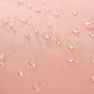 ZKQ Storage Bag, Oxford Cloth, Quilt Bag, Clothing Storage, Double Zipper, Washable, Moisture-Proof, Pink, Medium