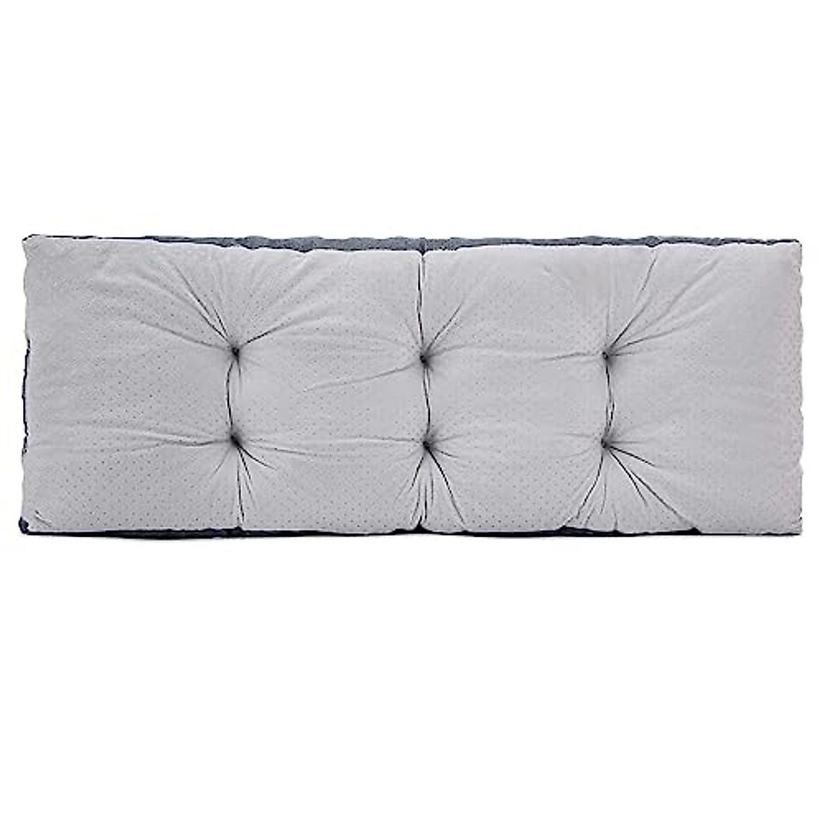 SEKUMDAN Bench Cushion Outdoor Chair Lounge Cushions Durable Non-Skid Tufted Overfilled Seat Pad for Porch Swing Piano Loveseat Outdoor Indoor Furniture (36 in L x 14 in W x 2.5 in T, Navy)