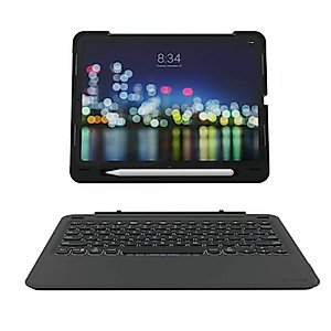 ZAGG Slim Book Go Wireless Keyboard Folio Case for Apple iPad Pro 11-inch (2018 Version) - Black