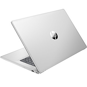 HP 17 17.3" FHD Laptop Computer, 13th Gen Intel 10-Core i5-1335U up to 4.6GHz (Beat i7-1270P), 64GB DDR4 RAM, 2TB PCIe SSD, WiFi 6, Bluetooth 5.3, Silver, Windows 11 Pro, SSROTH Cable