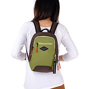 Sherpani Vespa, Mini Backpack for Women, Backpack Purse for Women, RFID Protection, Fits 10 Inch Tablet (Raven)