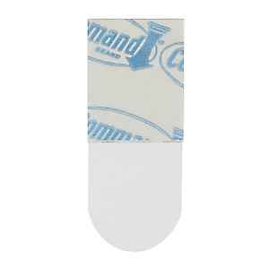 Command Mini Clear Refill Strips for Command Decorating Clips - 40 Adhesive Strips - Hanging Clips for Decorations and Fairy Lights - Damage Free Hanging