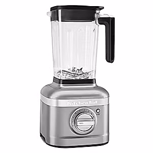KitchenAid KSB4027CU K400 Countertop Blender, 56 OZ, Contour Silver (Renewed)