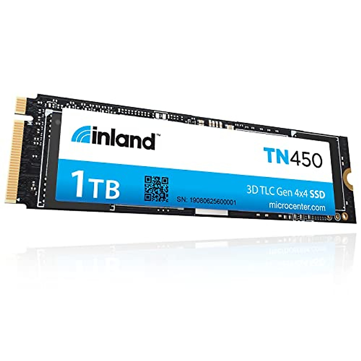 INLAND TN450 Internal Gaming PC NVMe SSD 1TB PCIe 4.0 M.2 GEN4 x 4 2280 Solid-State Drive, Up to 5,000 MB/s, 3D TLC NAND