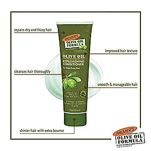 Palmer's Olive Oil Formula Replenishing Conditioner for Frizz Prone Hair, 8.5 oz. (Pack of 2)