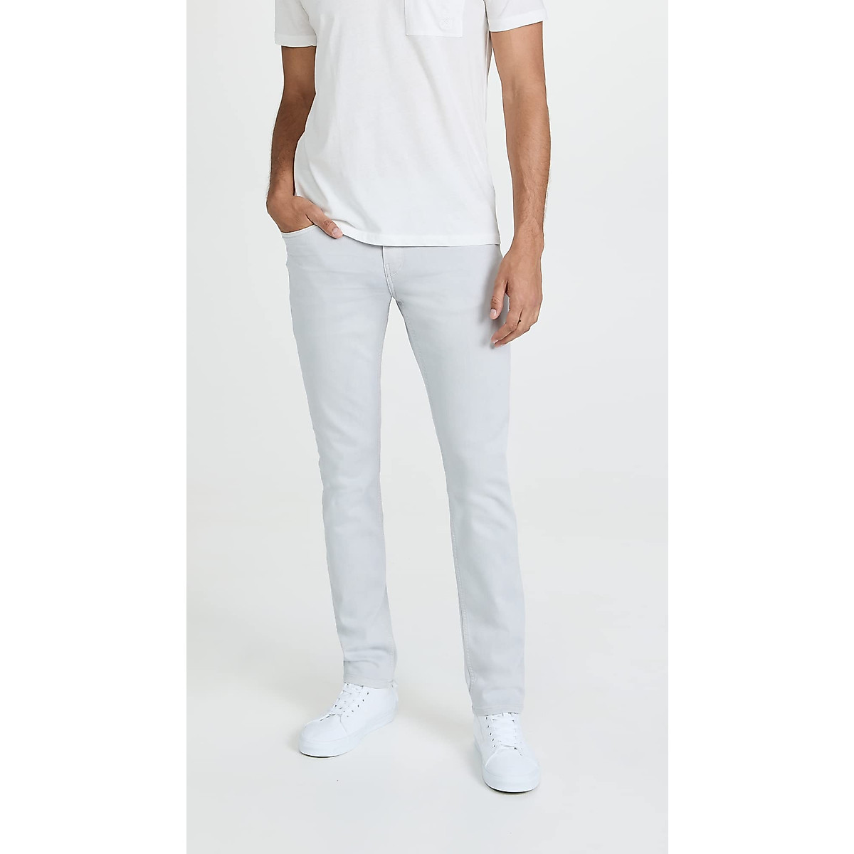 PAIGE Men's Federal Vintage Fossil Rock Jeans, Vintage Fossil Rock, Blue, 40