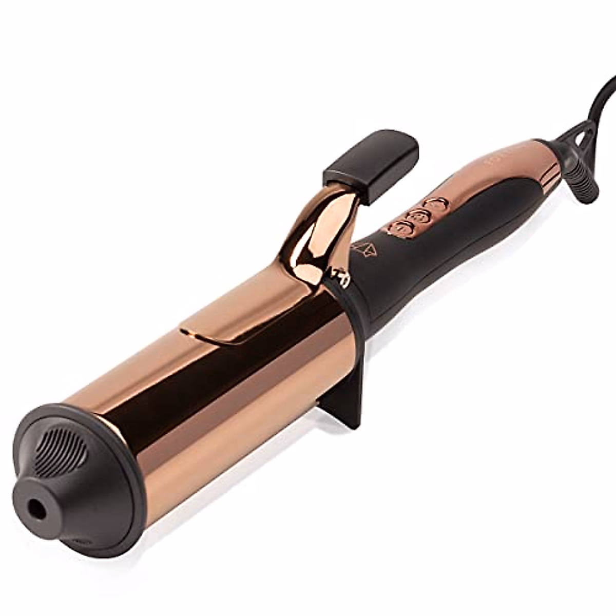 FoxyBae Titanium Curling Iron 2 Inch – Rose Gold Collection | Curling Wand for Shiny & Healthy Hair | Long Lasting, Defined Curls | Hair Curler for Longer Hair | Top Hair Tool for Styling, (2")