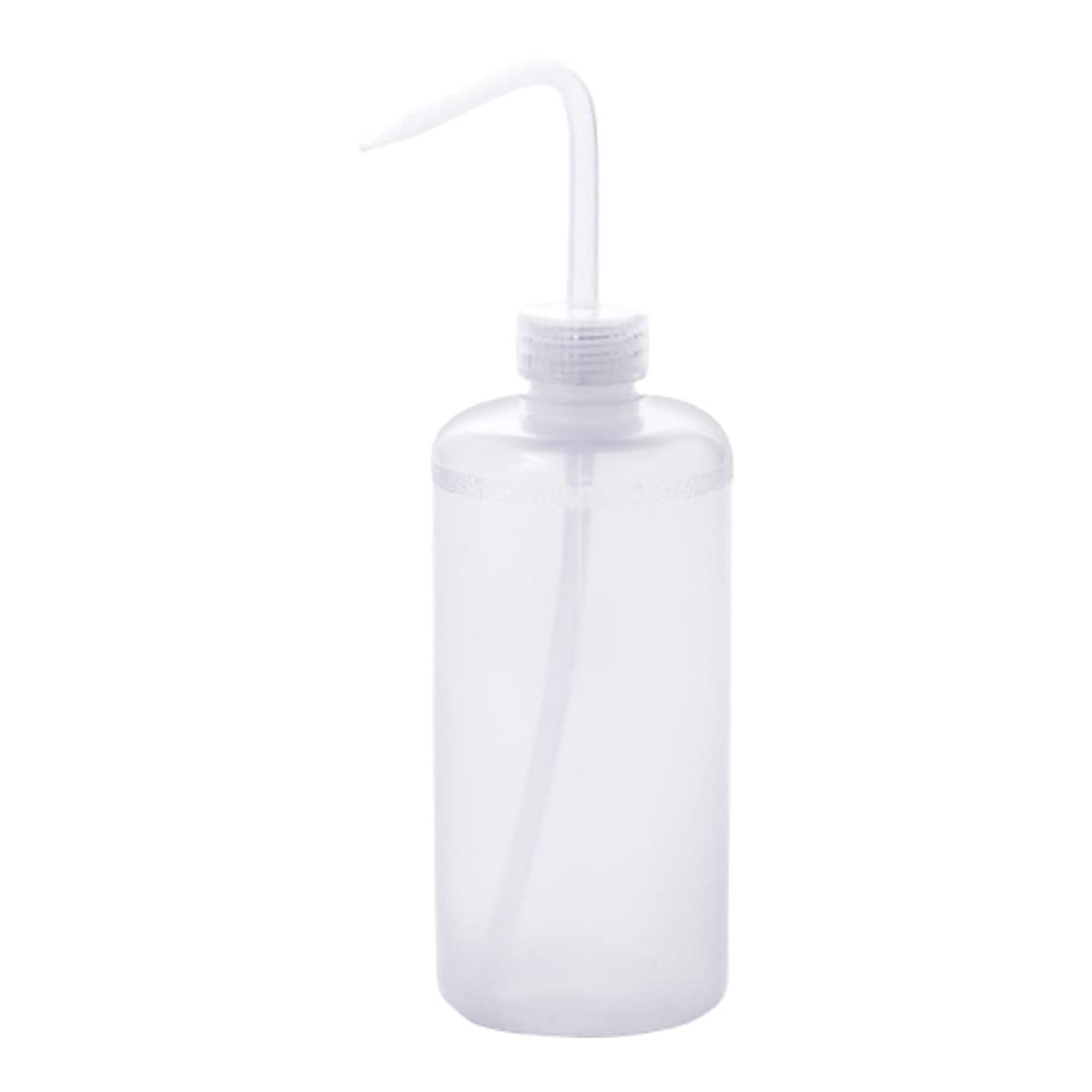 Bel-Art Products F11618-0016 Polyethylene Scienceware Color-Coded Narrow Mouth Wash Bottle, 500 mL Capacity, Natural (Pack of 12)