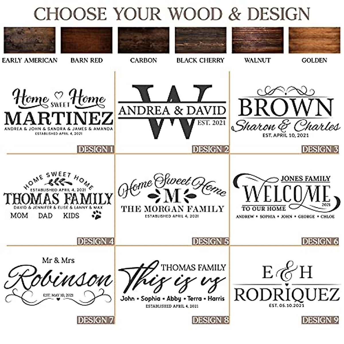 Personalized Key Hook for Wall - Cuztomized Wooden Key Hooks Decorative for Home Kitchen Farmhouse Decor - Custom Organizer Mother's Day Gift for Key Bill Glass Holder for Entryway Storage Hallway C01