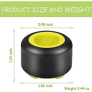 Shaver Razor stand for Philips Norelco One Blade QP2520 & QP2630,Aluminum Alloy Men's Shaving Stand for Bathroom Sink, Desk, Counter, Dresser, or Travel (Green+Black)