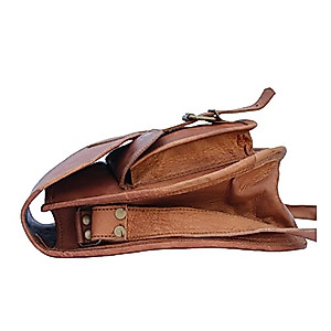 CREZY HORSE Leather Crossbody Bag for women purse tote ladies bags satchel travel tote shoulder bag