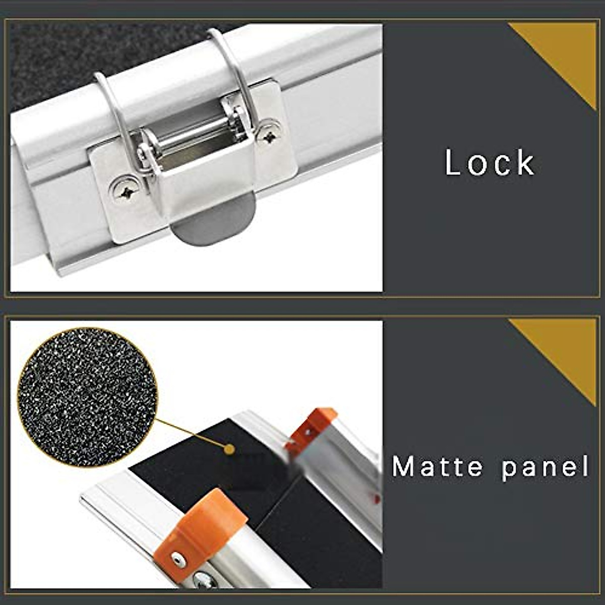 GUENZO Threshold Ramp, Threshold Ramp Scalable Design Aluminum Alloy Nylon Handle Easy to Carry Anti-Slip Matte Paper Wheelchair Baby Carriage Aluminum Ramp, 2 Tablets (Color : Silver, Size : 150cm)