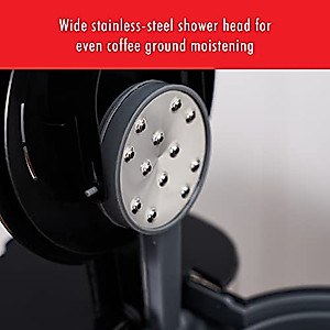 ZWILLING Enfinigy Glass Drip Coffee Maker 12 Cup, Awarded the SCA Golden Cup Standard, Black