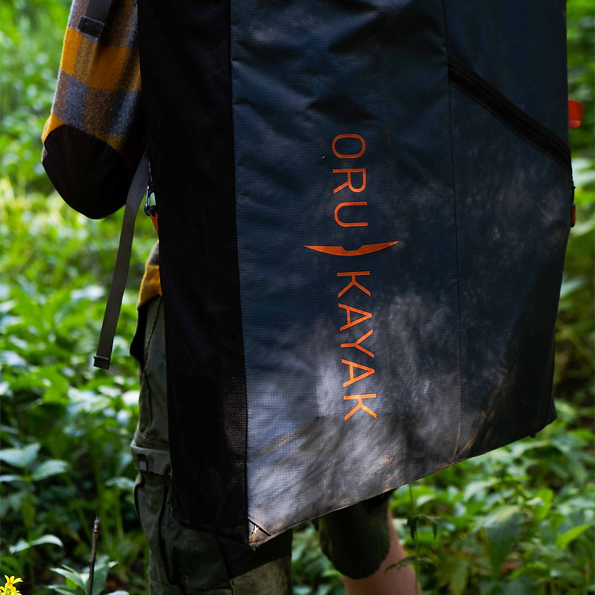 Oru Kayak Oru Pack | Backpack for Inlet/Lake/Lake+ Foldable Kayak, Heavy-duty nylon, With Padded Shoulder Straps and Hip Belt, Heavy-duty Zipper, Paddle Pocket