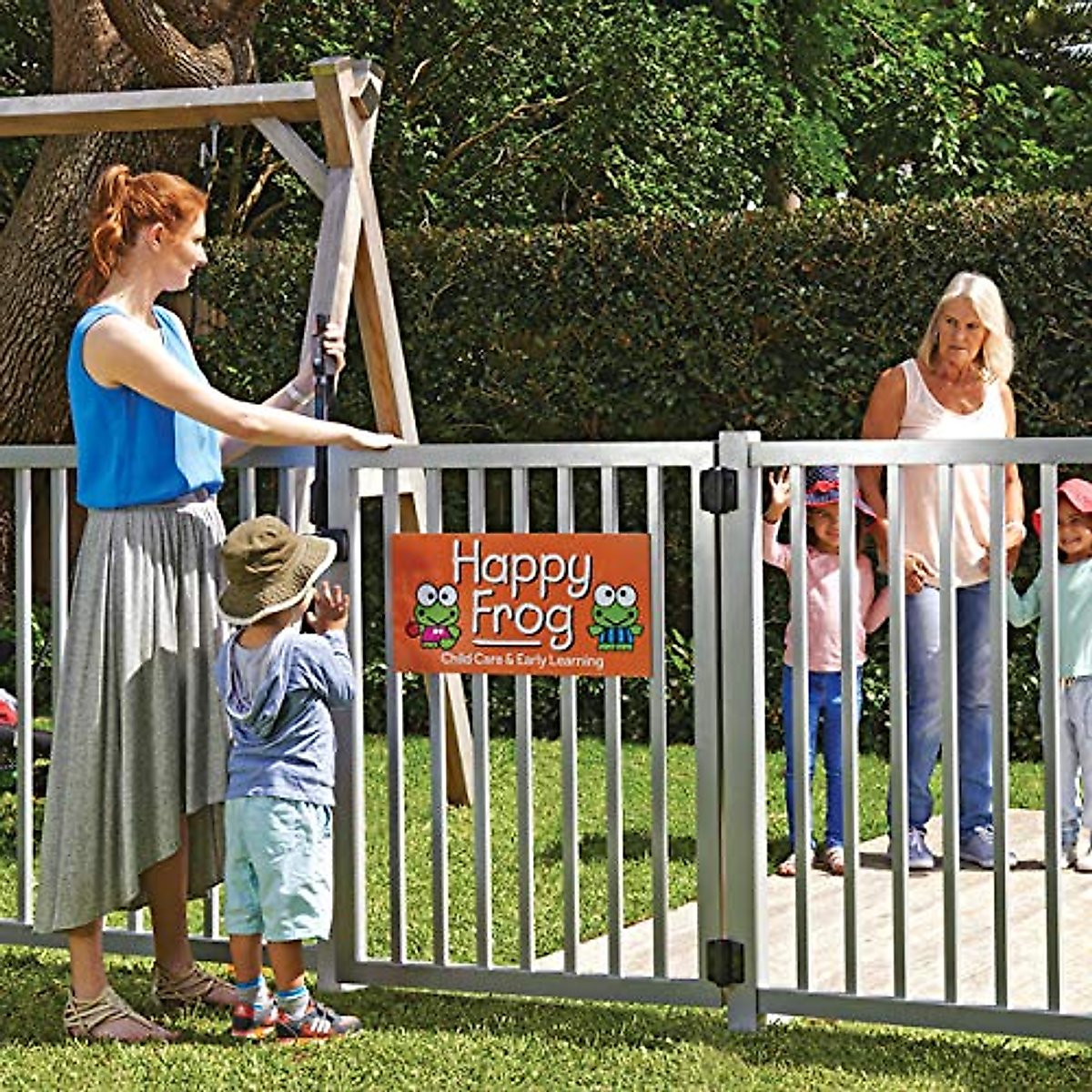 D&D Technologies TCA1S3BTS TruClose Regular Duty Self Closing Gate Hinge, for Metal Gates up to 66 Pounds, No Alignment Legs, Gloss Black, 2 Count
