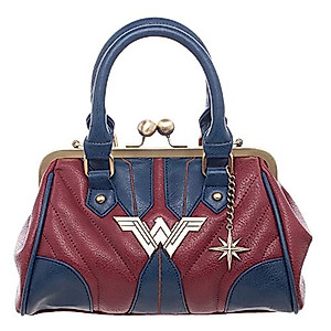 Bioworld Wonder Woman Costume Inspired Women's Handbag Multi