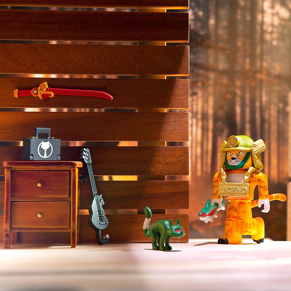 Roblox Avatar Shop Series Collection - Party SWAT Team Figure Pack [Includes Exclusive Virtual Item]