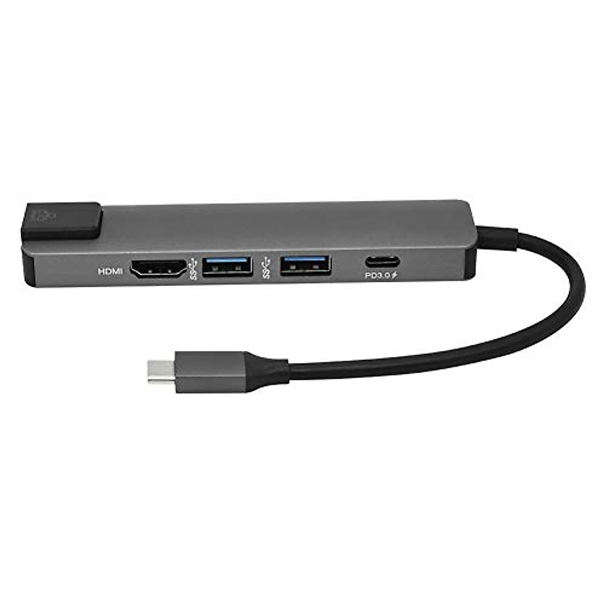 XUNMAIFHB Portable Docking Station,Type c to HDMI 3.0 Splitter with PD Powered RJ45 Network Card Converter Multi-Function Docking SD/TF/HDMI high-Definition Interface Fast Transmission