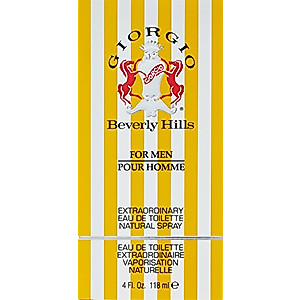 Giorgio Beverly Hills By Giorgio Beverly Hills For Men. Extraordinary Eau De Toilette Spray 4.0-Ounces /118 Ml
