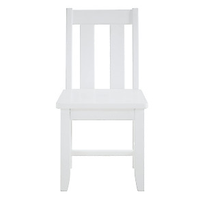 MUSEHOMEINC Kids Chairs for Toddlers,Toddler Wooden Chairs for Playing or Activity, Set of 2, Activity Chair for Children/Kids Wooden Chair/Preschool Furniture/Gift for Boys Girls. (White)