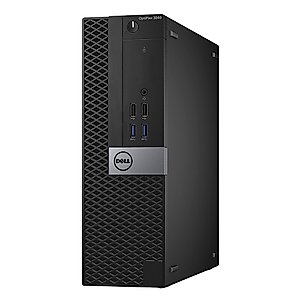 Dell Optiplex 3040 SFF Fast Business Desktop PC - Quad Core i5 6th Gen Processor - 16GB RAM - 256GB SSD - GeForce GT 1030 - Keyboard, Mouse, Wireless WiFi, Windows 10 Professional (64-bit) (Renewed)