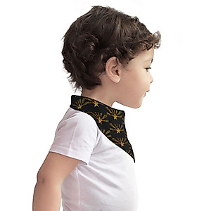 Augenstern Cotton Baby Bibs Arizona State Flag Gold Baby Bandana Drool Bibs Teething Food Bib