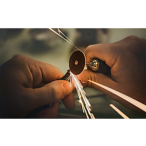 Cutting Discs Wheel Set for Dremel Rotary Tool Accessories, HSS Circular Saw Blades Diamond Resin Cutting Wheel Kit with 1/8" Mandrels for Wood Plastic Metal Cutting