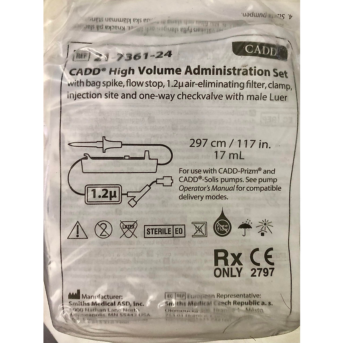 CADD High Volume Administration Set 21-7361-24