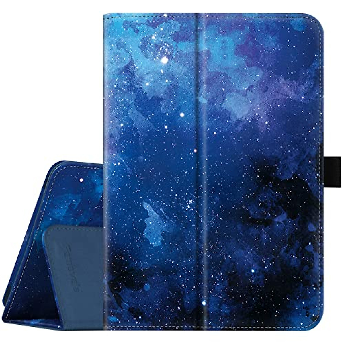 Famavala Folio Case Cover for All-New Fire 7 Tablet (12th Generation, 2022 Release) Not Fit for 7th/9th Genration (Blugaxy)