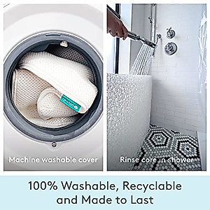 Newton Baby Essential Crib Mattress and Toddler Bed - 100% Breathable Proven to Reduce Suffocation Risk, 100% Washable, 2-Stage, Non-Toxic, Better Than Organic - Removable Cover Included, White